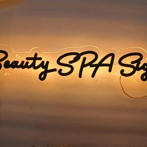 Beauty Salon Sign,custom Backlit Sign,3d Logo Sign, Metal Signs,laser ...