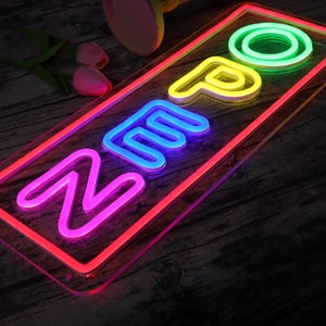 Neon OPEN Sign |for Business Sign | Open Neon Sign | Neon Open Lights ...