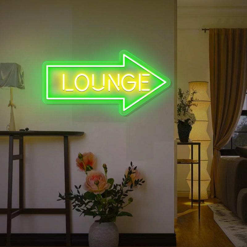 Lounge Neon Sign - Etsy