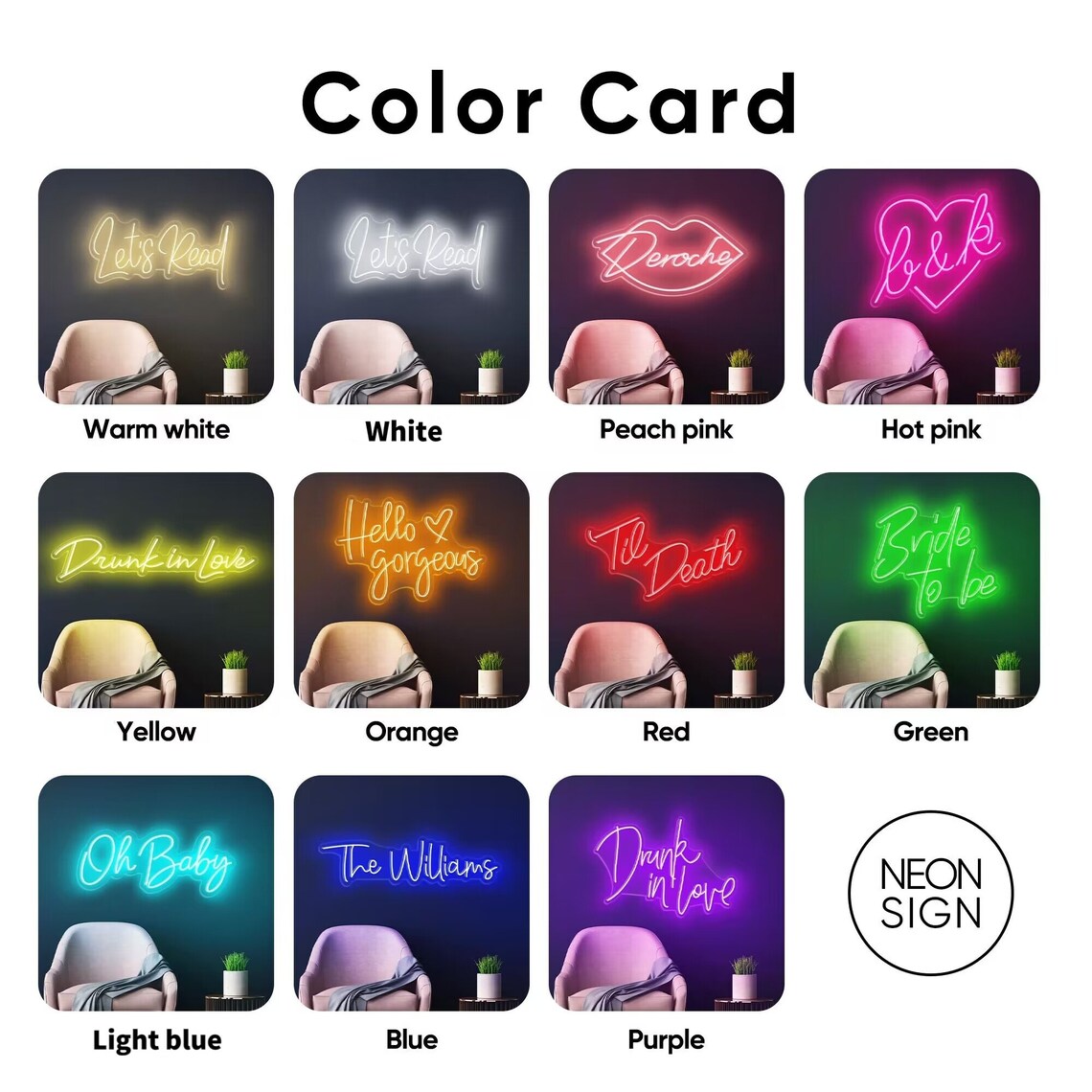 KIRBY Neon Sign/kirby Knife Neon Sign/kirby Neon Decor/anime - Etsy