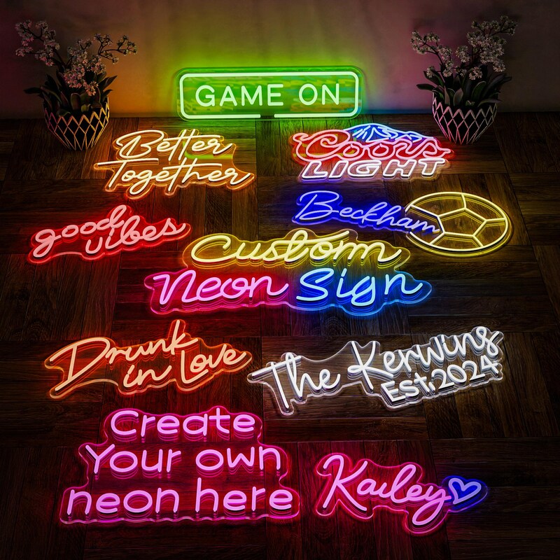 Neon Sign Custom - Etsy