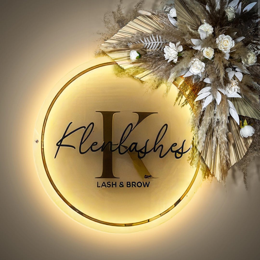 Acrylic Sign custom Backlit Sign Acrylic Lettercustom Backlit Acrylic ...