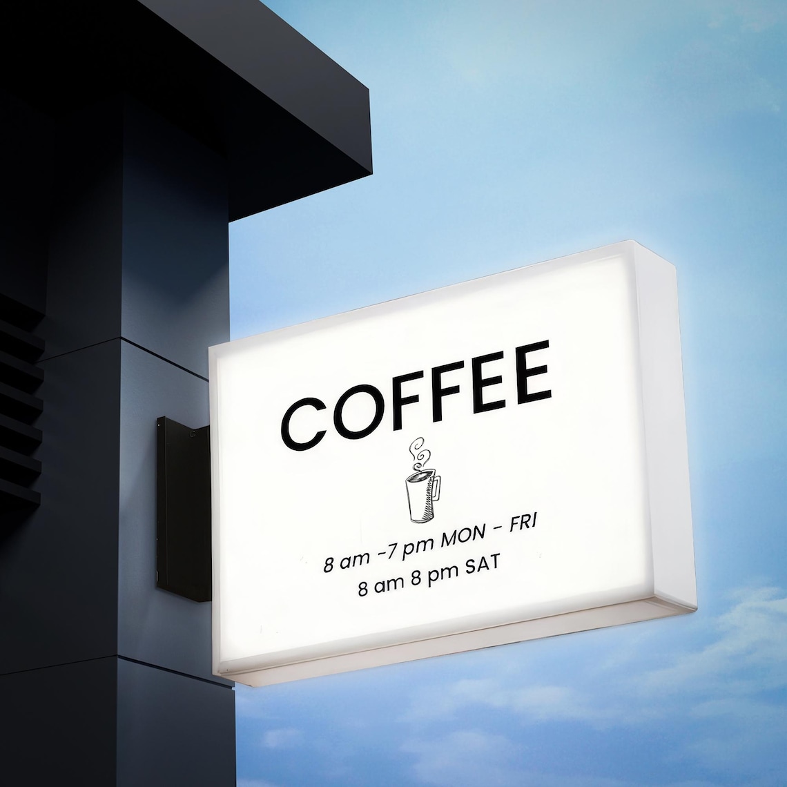 Acrylic Street Light Box,acrylic Light Box,personalized Business ...