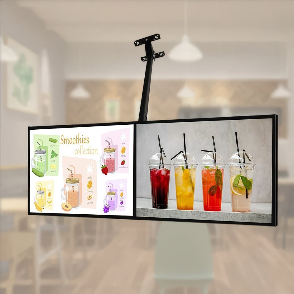 A1 A2 A3 A4 LED Snap Frame Light Box, Restaurant Menu Light Box ...