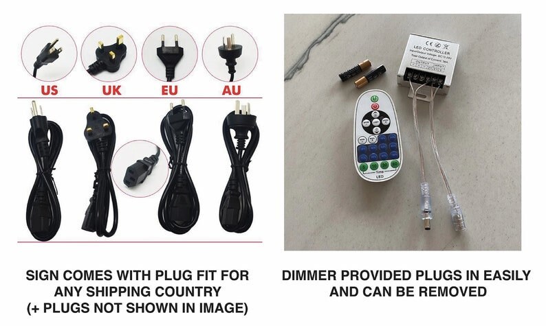 Middle Finger Custom Neon Sign Lights Decor Game Room Wall - Etsy