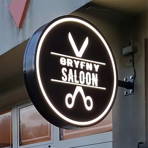 Light Box ,luxury Store Front Sign,double Sided Projecting Sign,led ...