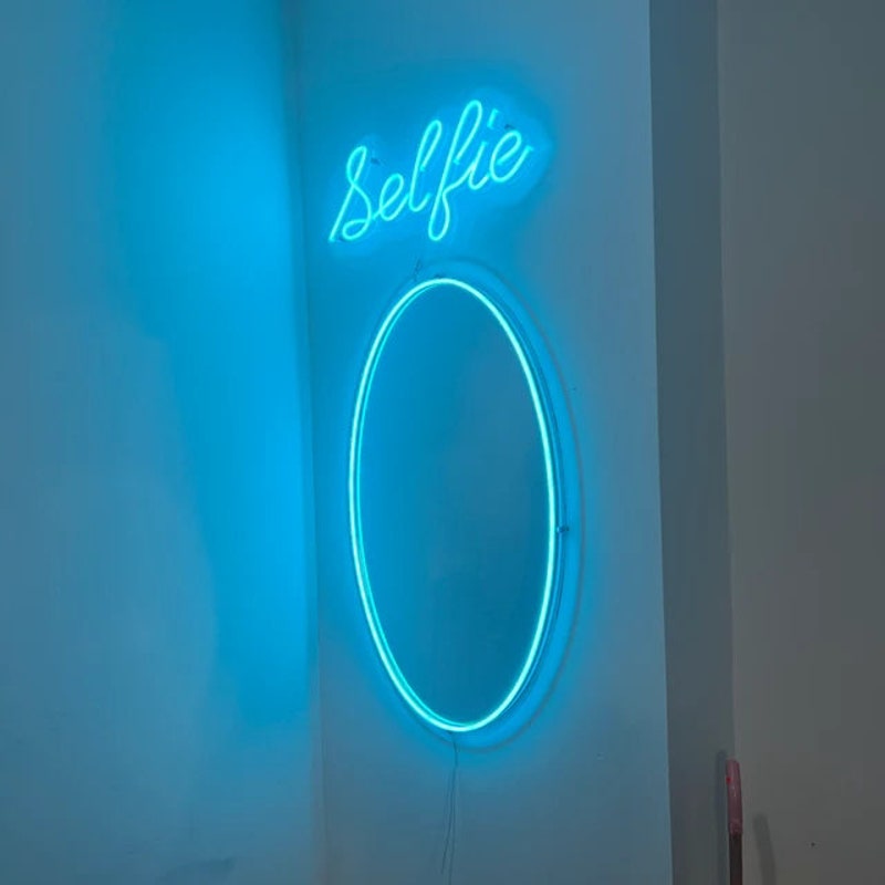 Neon Mirror - Etsy