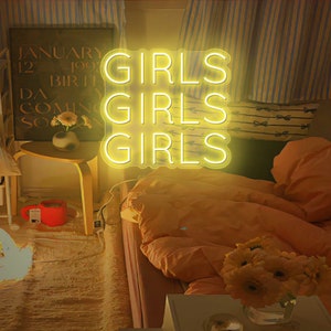 Girls Girls Girls Neon Sign|music Bar Neon Decoration|led Neon Light ...