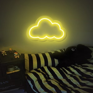 Clouds Neon Sign|custom Cute Neon Sign| Led Light for Baby Room|name ...