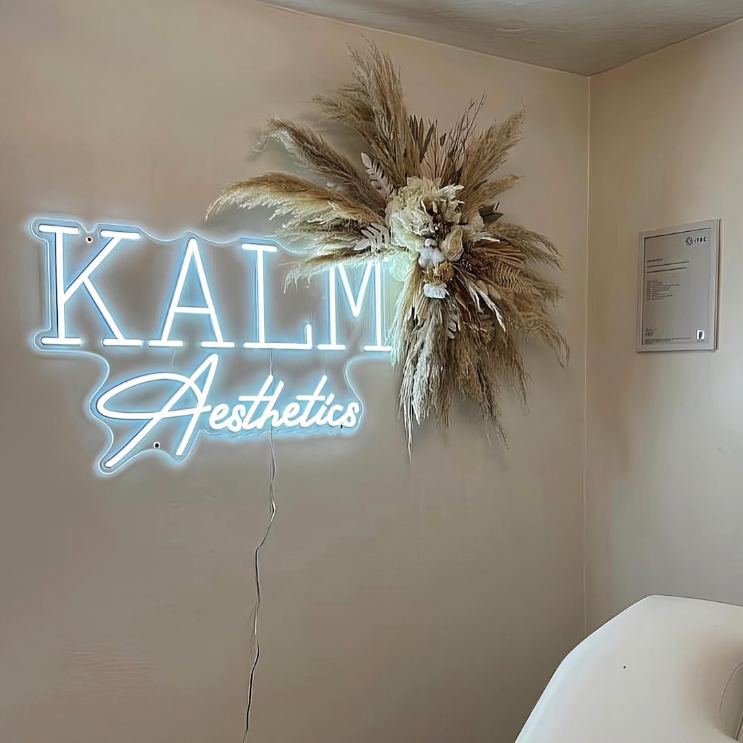 Neon Sign,personalized Stroe Logo Name Sign,led Light up Neon Sign ...