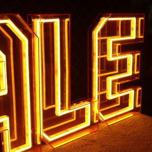 Neon Logo Sign With Acrylic,acrylic Neon Sign,business Neon Logo,neon ...