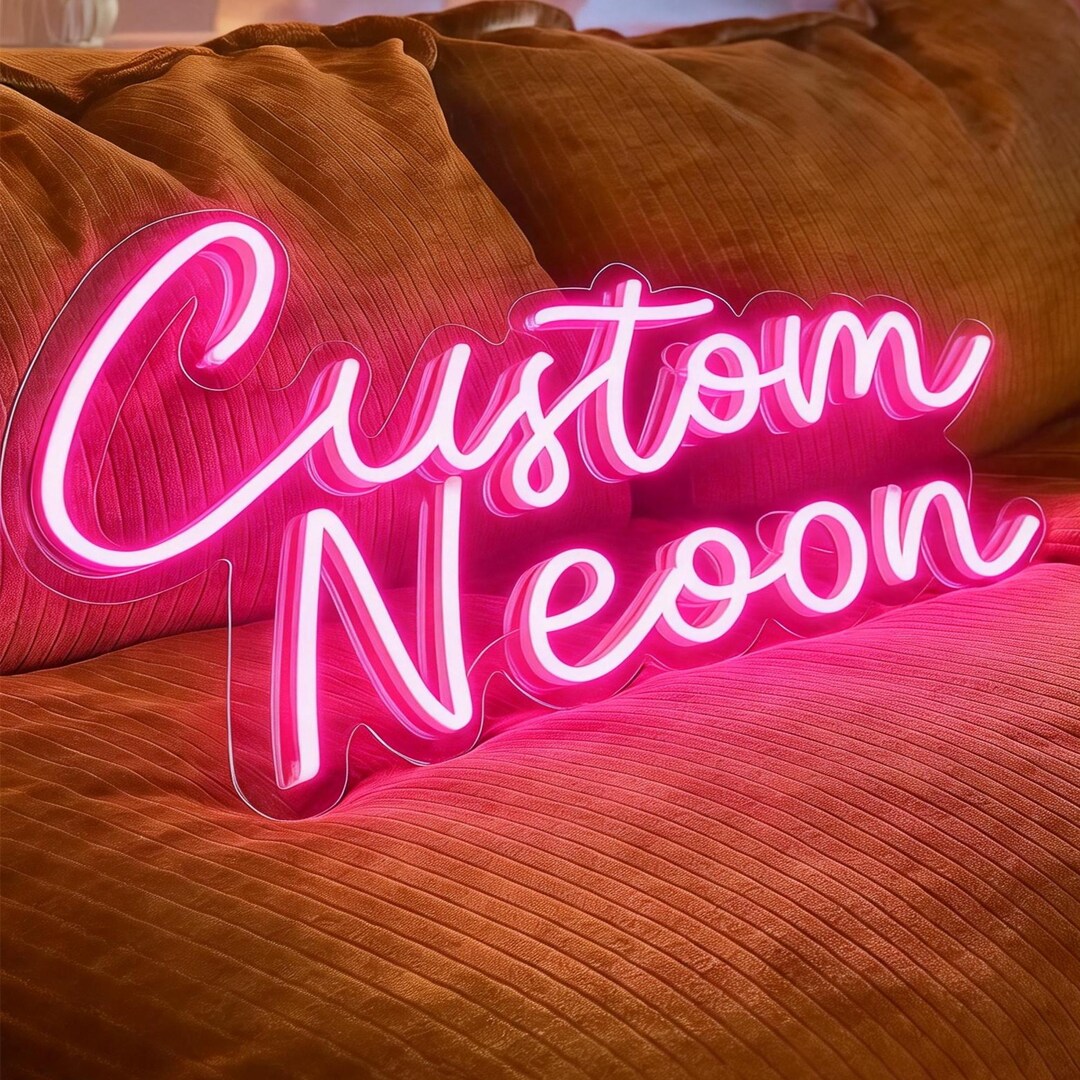Baby Name Neon Sign,custom Neon Sign for Kids, Led Neon Sign Bedroom ...
