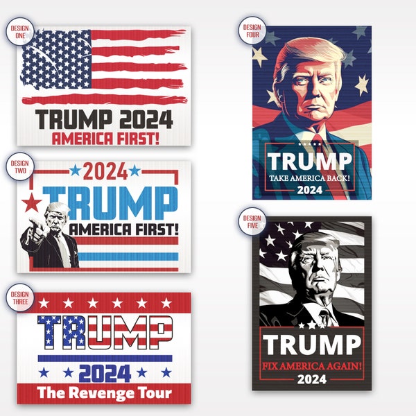 Trump for President Yard Signs - Etsy