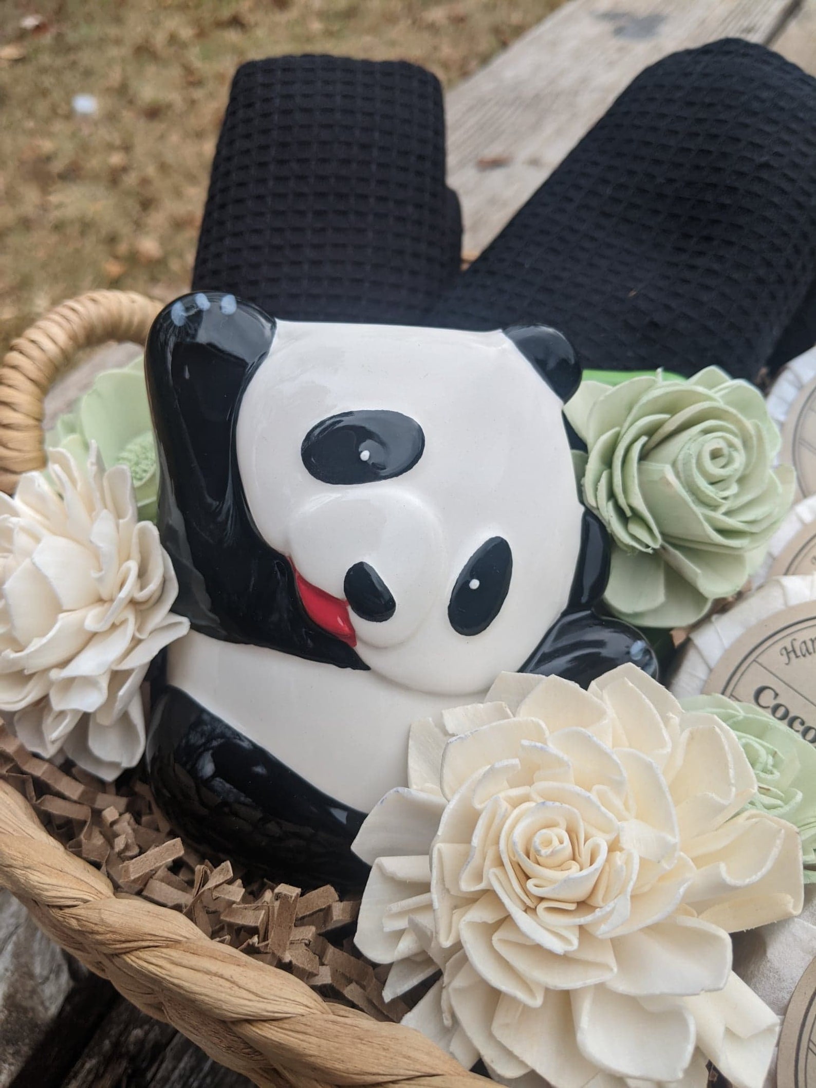 Mother's Day Panda Gift Basket/Panda Birthday/Spring | Etsy