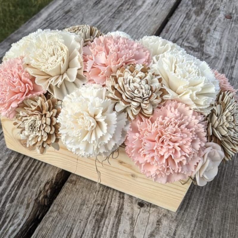 Balsa Wood Flower - Etsy
