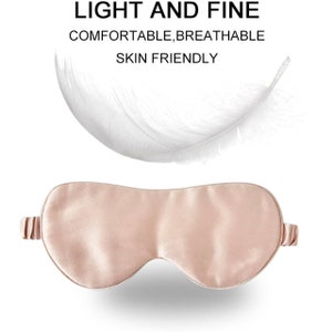 Great Gift Set Silk Sleep Set Luxury 19mm Silk Sleep Mask 100% Mulberry ...