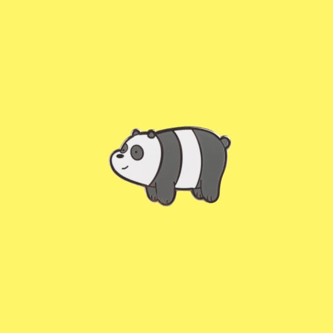 Pan-pan - We Bare Bears Hard Enamel Pin | Enamel Pins | Rainbow Pin ...