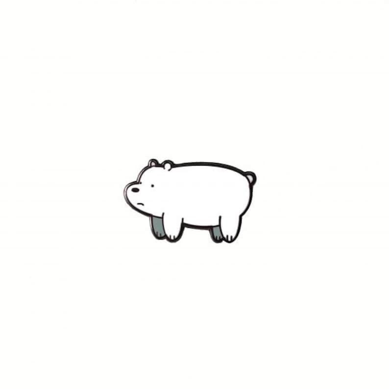 Ice Bear - We Bare Bears Hard Enamel Pin - Etsy