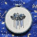 Happy Sparkly Beaded Little Rain Cloud Embroidery Art Piece #1 - Etsy