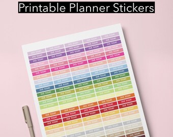 Due Today Stickers - Etsy