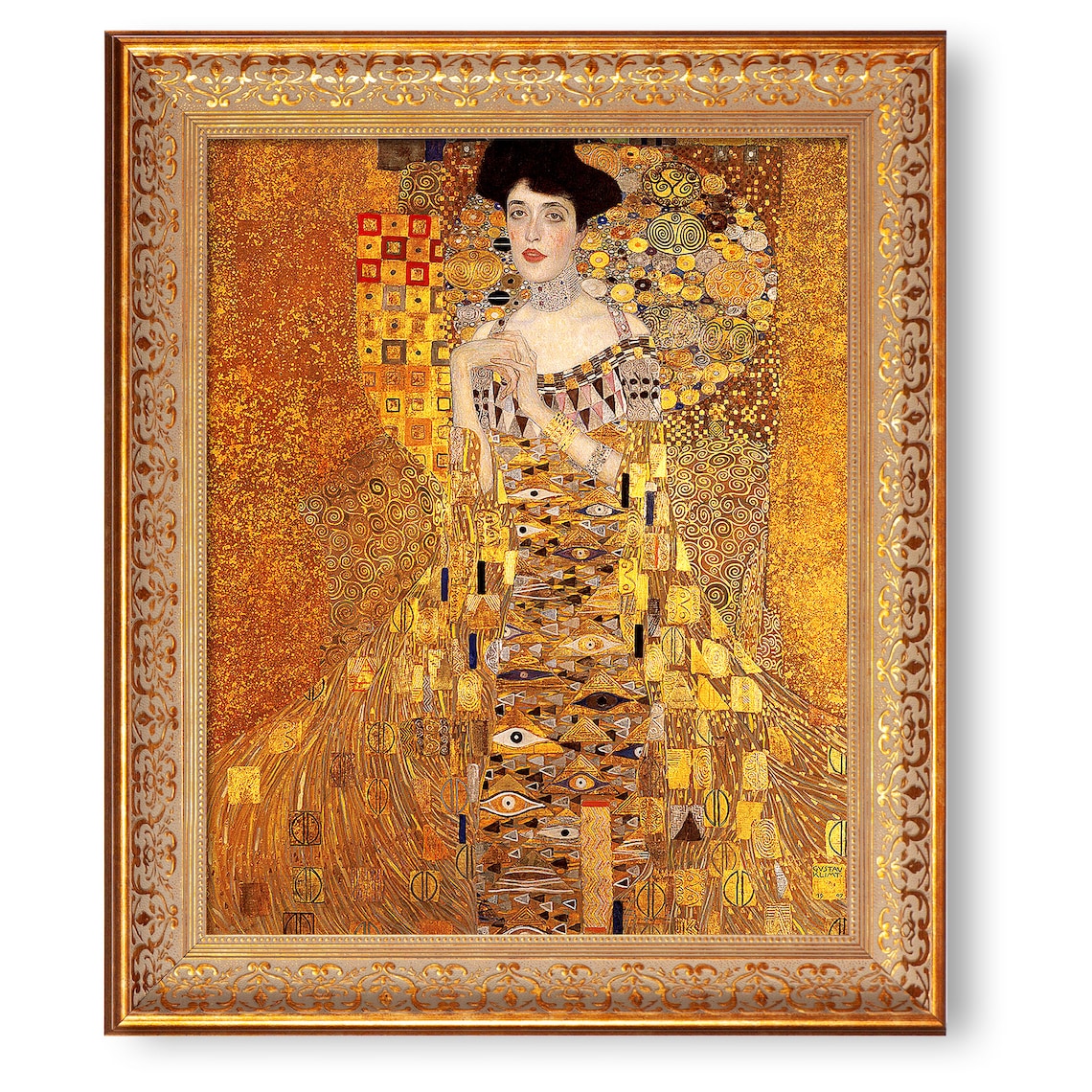 The Lady in Gold by Gustav Klimt. the World Classic Art - Etsy