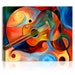 Music and Rhythm Abstract Art, Giclee Canvas Prints Wall Art for Home ...