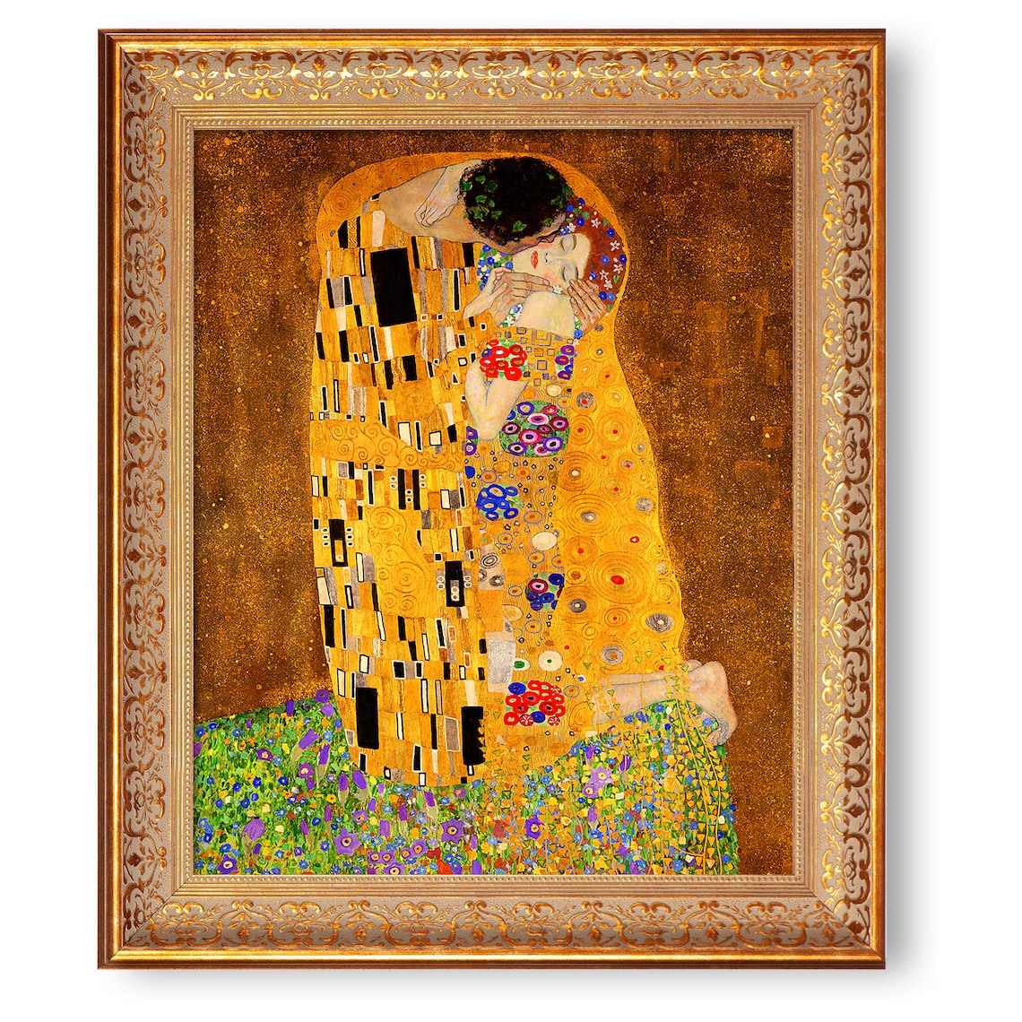 The Kiss by Gustav Klimt. the World Classic Art Reproductions - Etsy