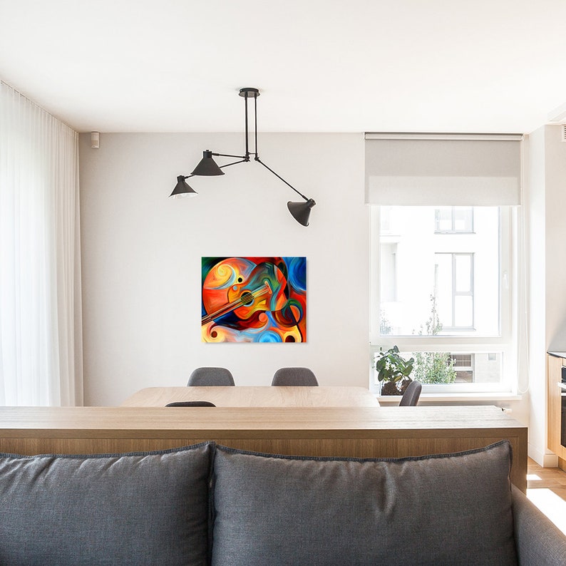 Music and Rhythm Abstract Art Giclee Canvas Prints Wall Art - Etsy