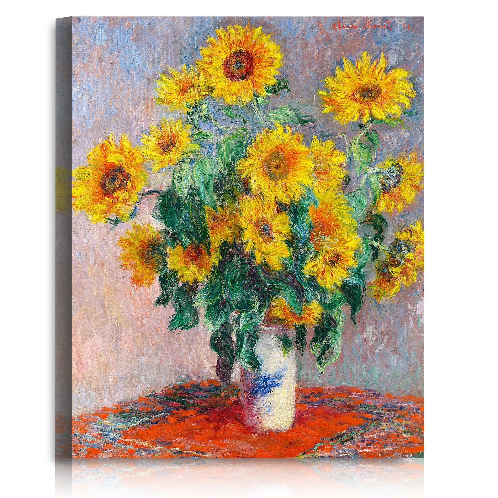 Bouquet of Sunflowers by Claude Monet the World Classic Art - Etsy