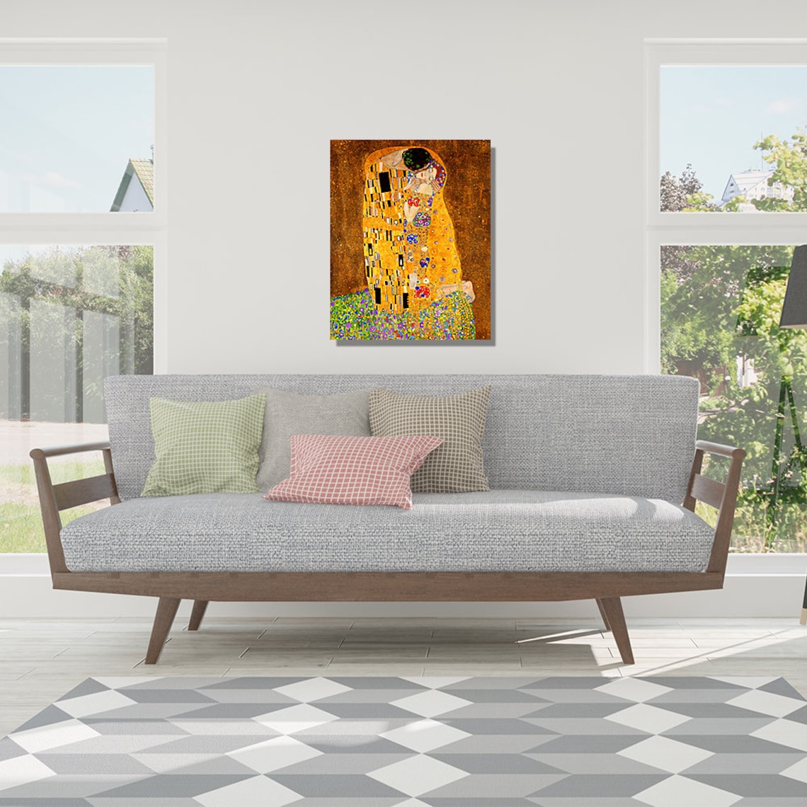 The Kiss by Gustav Klimt. the World Classic Art Reproductions - Etsy