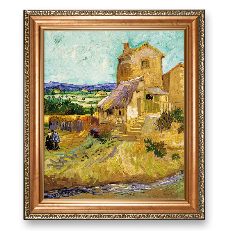 The Old Mill (1888) by Vincent Van Gogh. the World Classic Art ...