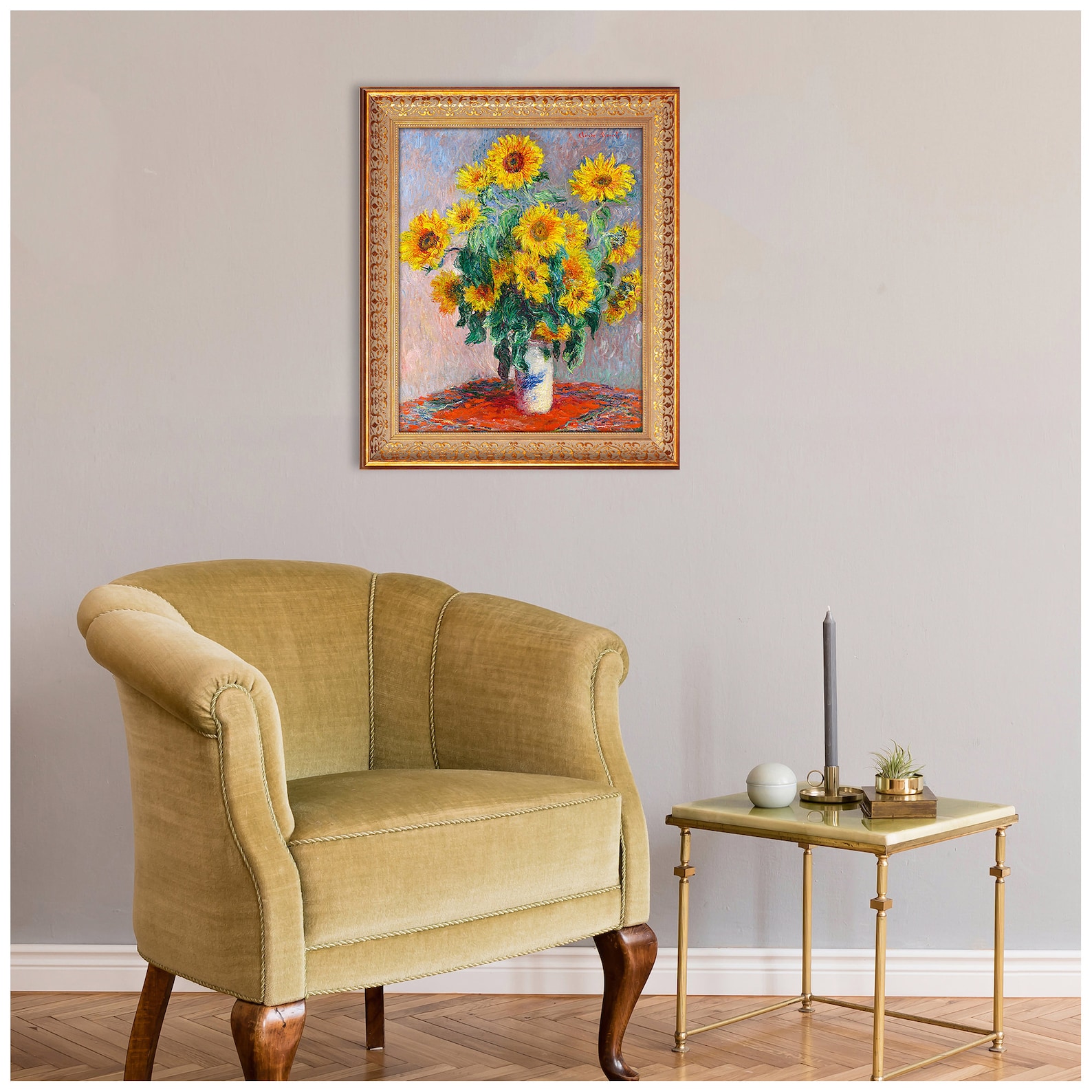 Bouquet of Sunflowers by Claude Monet the World Classic Art - Etsy