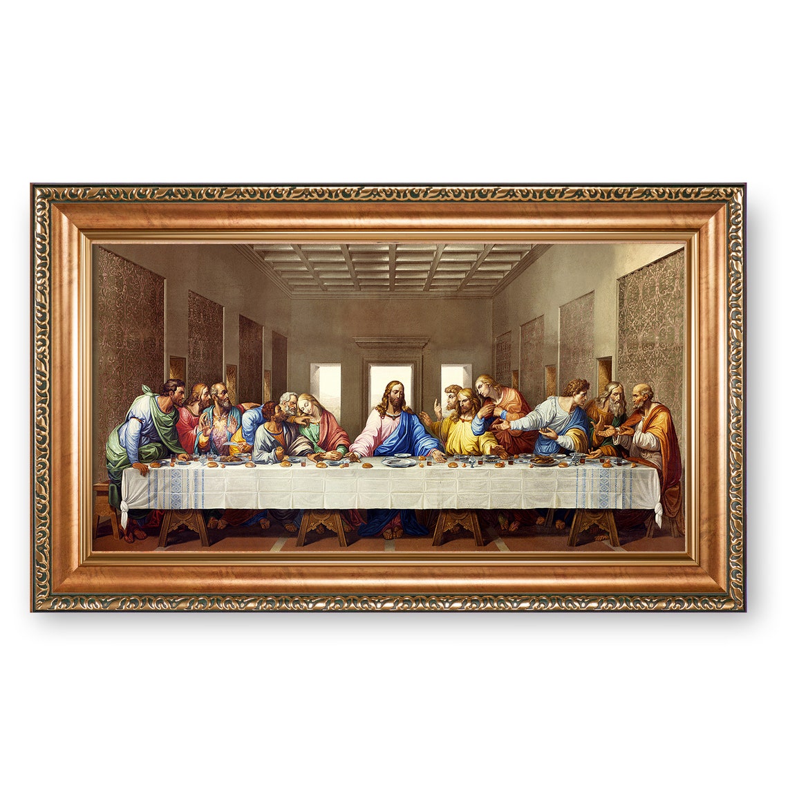 The Last Supper by Leonardo Da Vinci the World Classic Art - Etsy