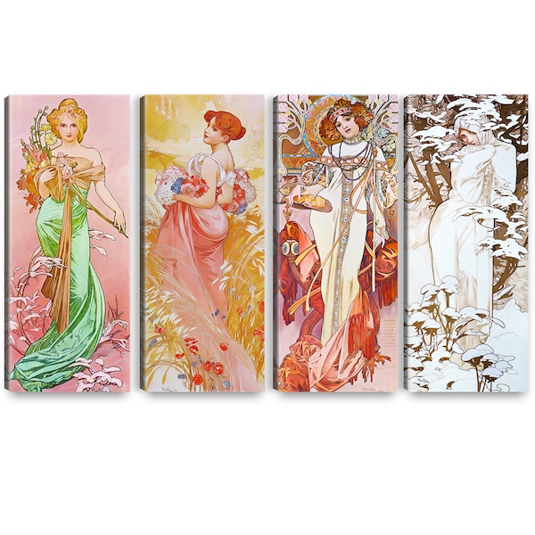 4 Panel Canvas - Etsy