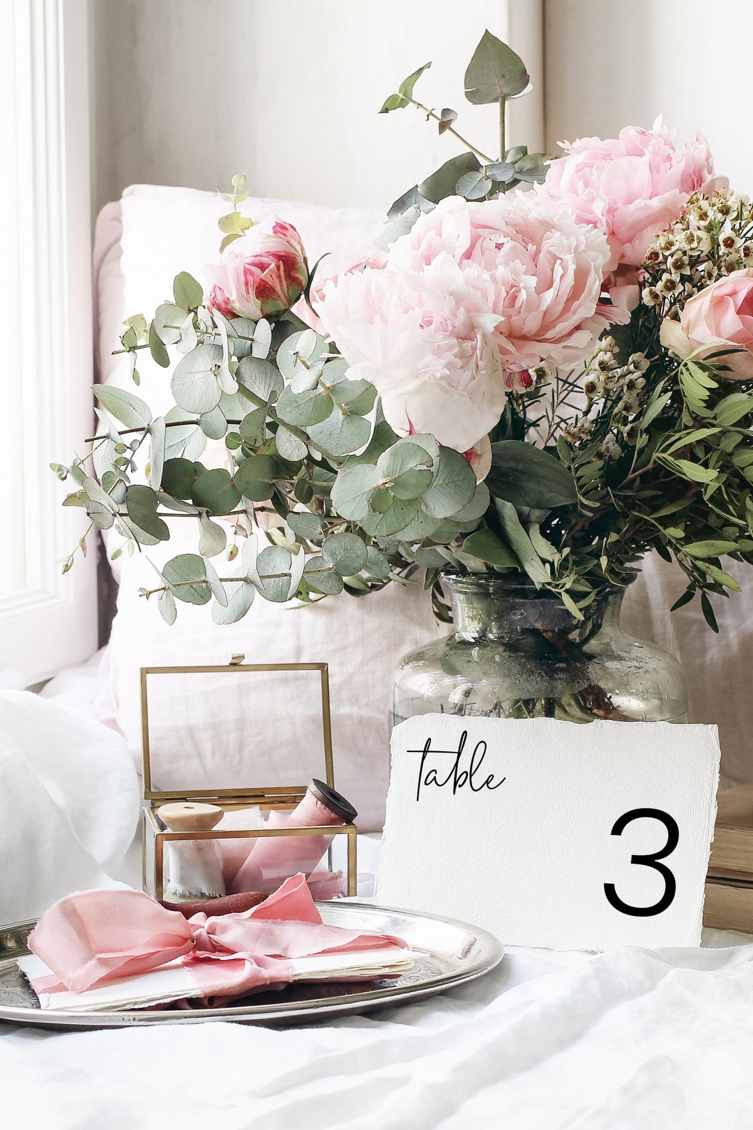 Table Numbers Template Modern Minimalist Simple Table Numbers, Modern ...