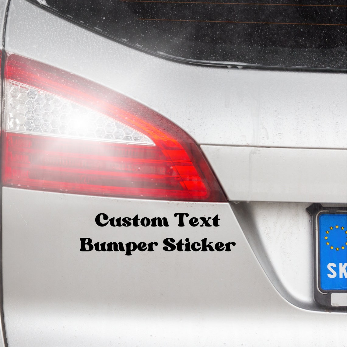 Custom Retro Inspired Bumper Sticker Personalized Decal - Etsy