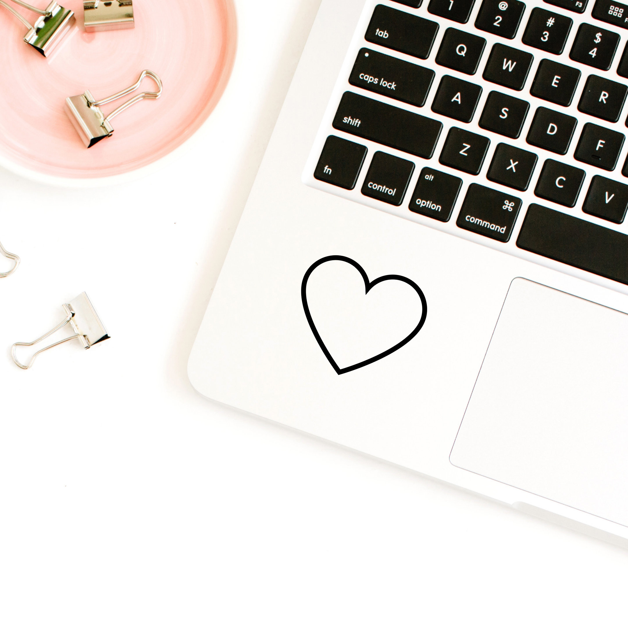 Heart Sticker Heart Outline Decal - Etsy