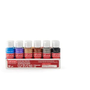 Acrylic Paint Value Pack by Craft Smart 12 Assorted Color - Etsy