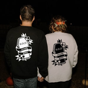 Eternally Yours Mr. and Mrs. Sweatshirt | Newlywed Matching Sweater ...