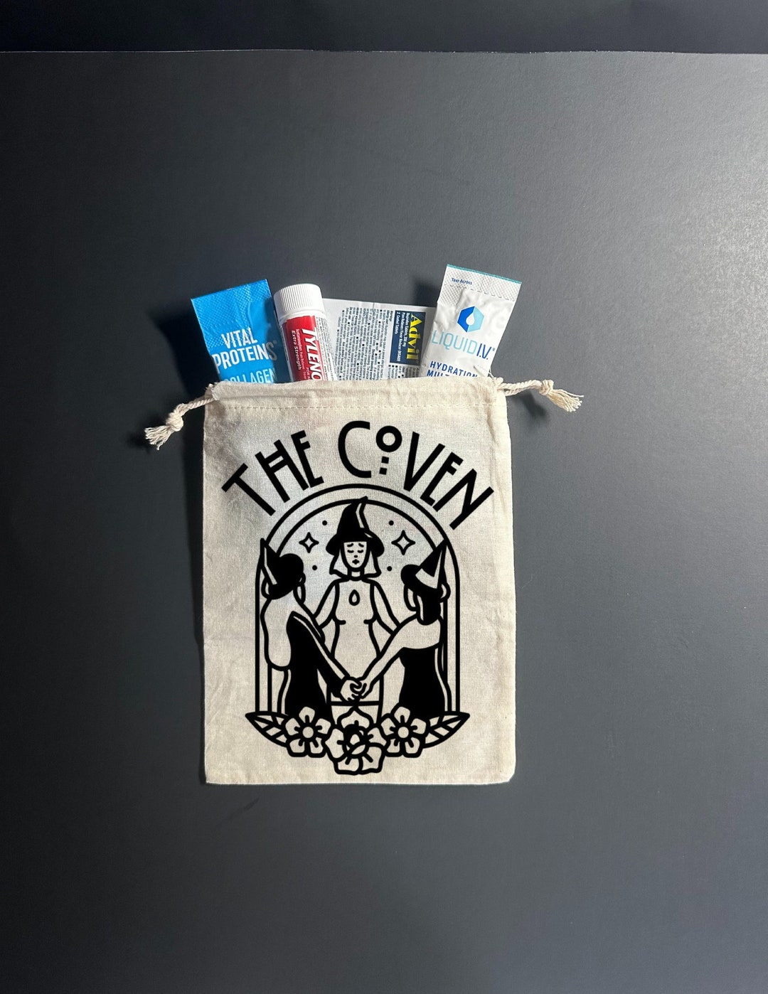 The Coven Party Favor Bag | Bridal Party Gifts | Halloween Wedding ...