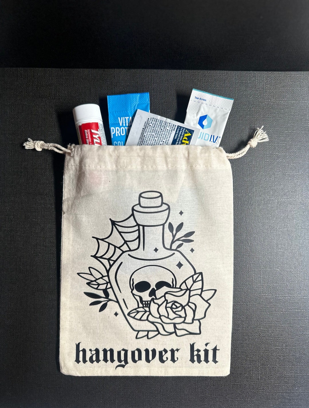 Hangover Kit | Halloween Bridal Party Gifts | Halloween Wedding ...