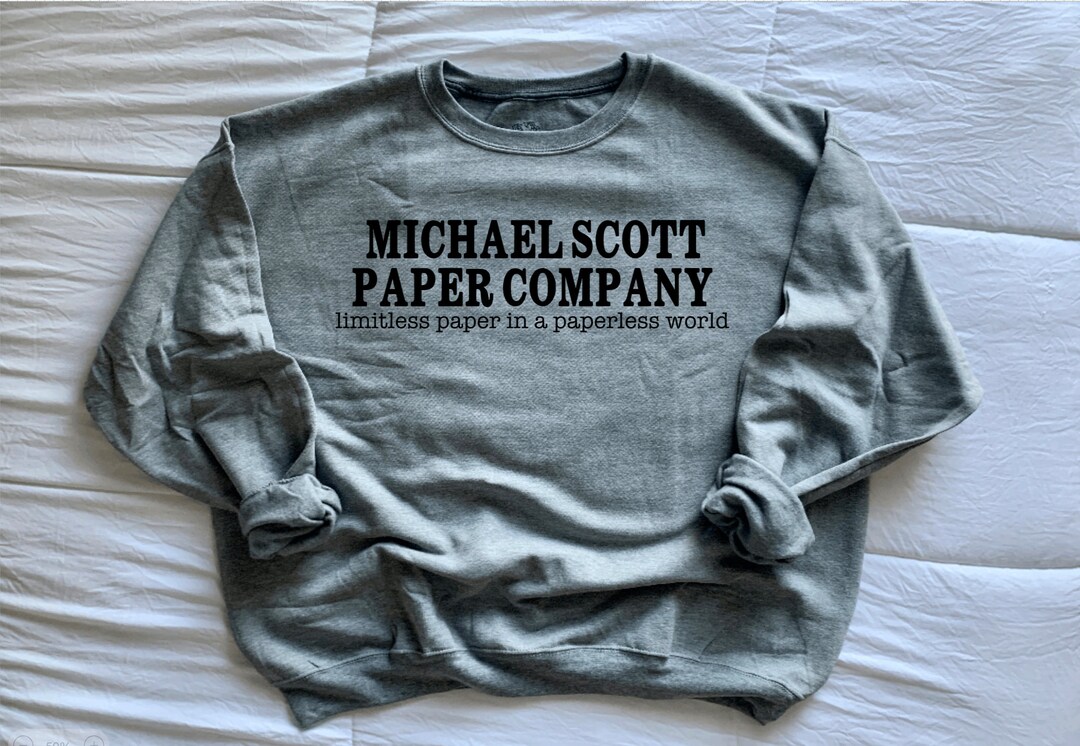 Paper Company Sweater, the Office Sweater, Michael Scott Crewneck, Cozy ...