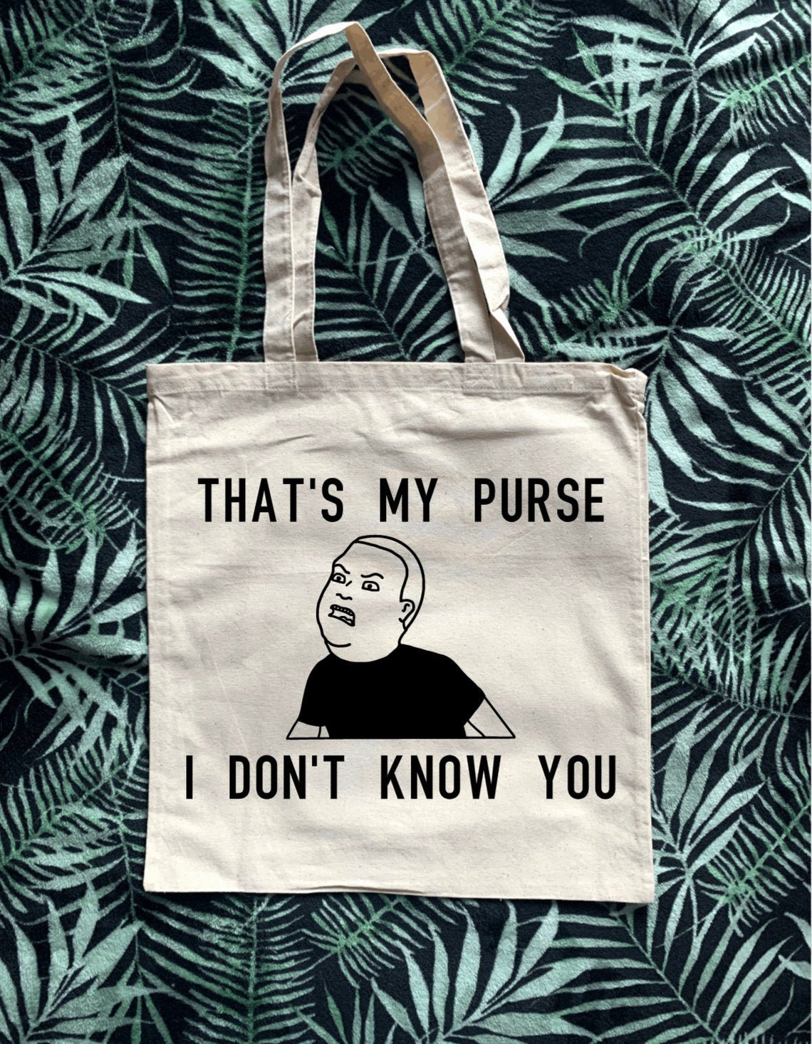 Bobby Hill Bobby Hill Tote Bag That's My Purse I - Etsy