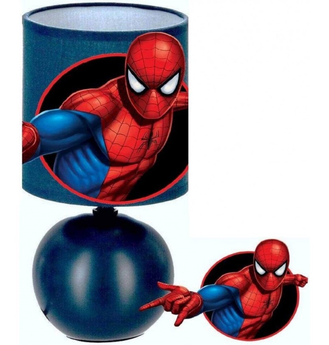 Spiderman Bedside Lamp Photo Collage Creation - Etsy