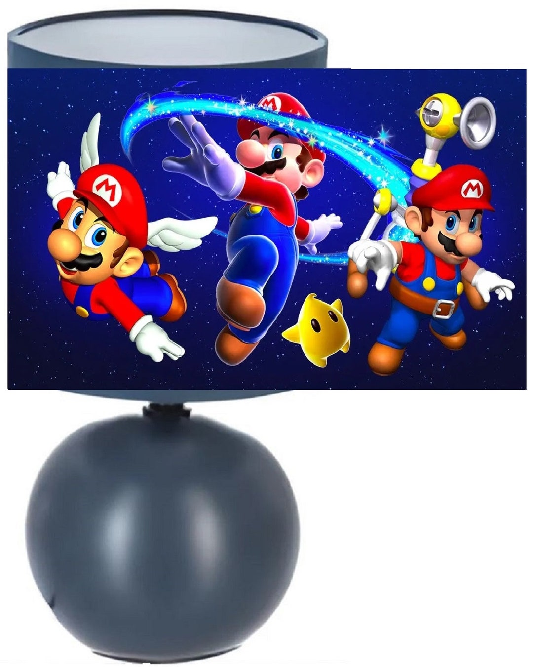 Super Mario Bros Bedside Lamp Photo Collage - Etsy