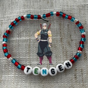 Crystal Hashira Slayer Bracelet: Anime Cosplay Jewelry - Etsy