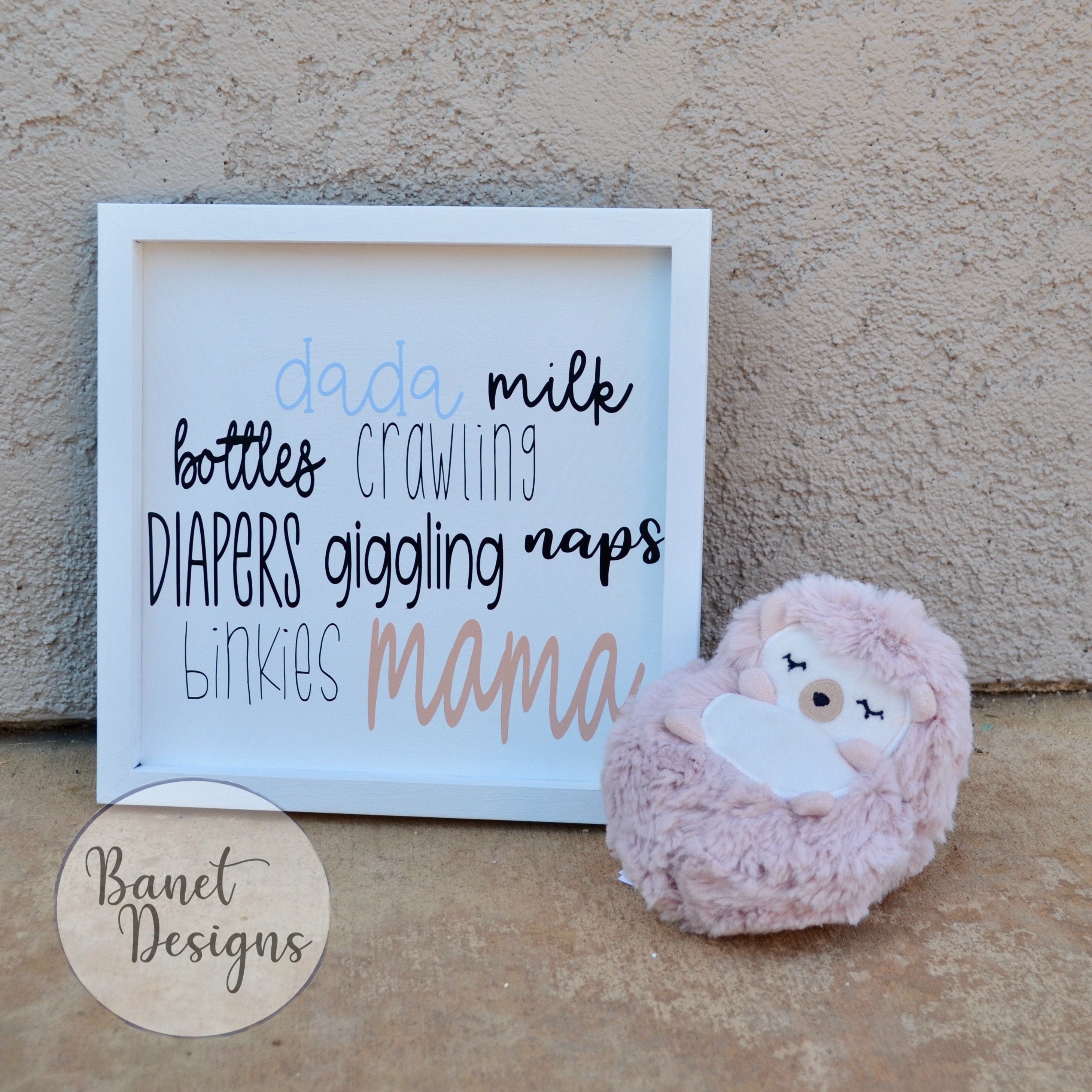 Baby Words Svg, Cricut Svg, Silhouette Svg, Cut File, Baby Cut File - Etsy