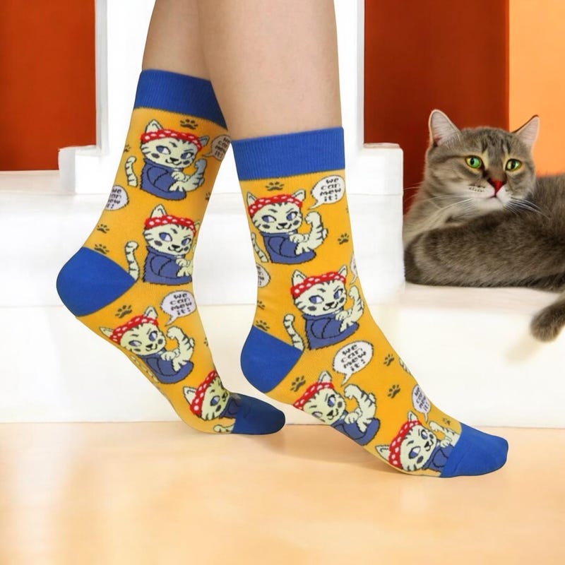 Cat Socks for Women - Etsy