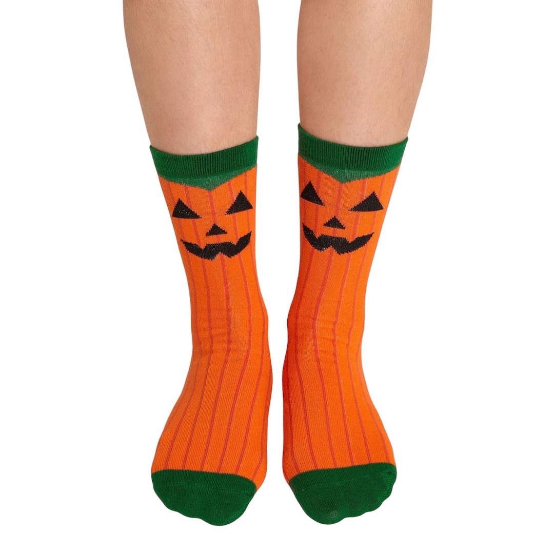 Halloween Socks Ghosts, Trick or Treat, Witches, Cemetery, Graveyard ...