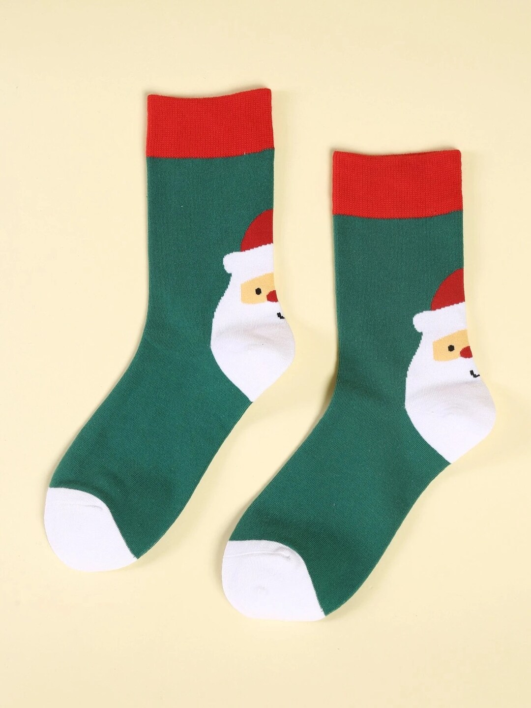 Christmas Holiday Santa Gift Socks for Women and Men Christmas Socks - Etsy